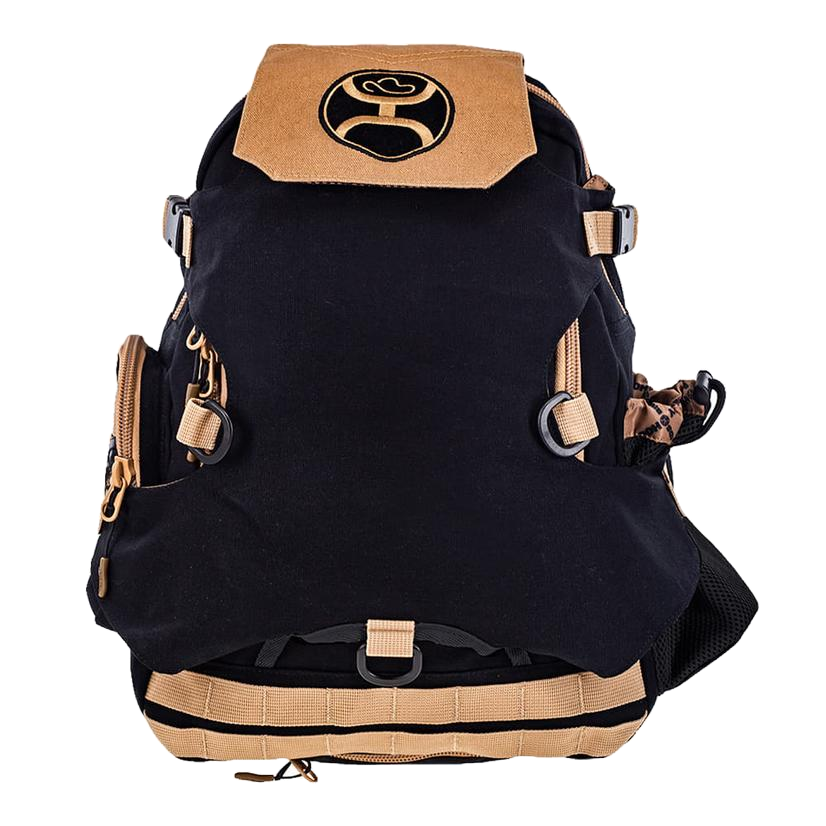 Hooey Mule Black And Tan Backpack BP065BKTN