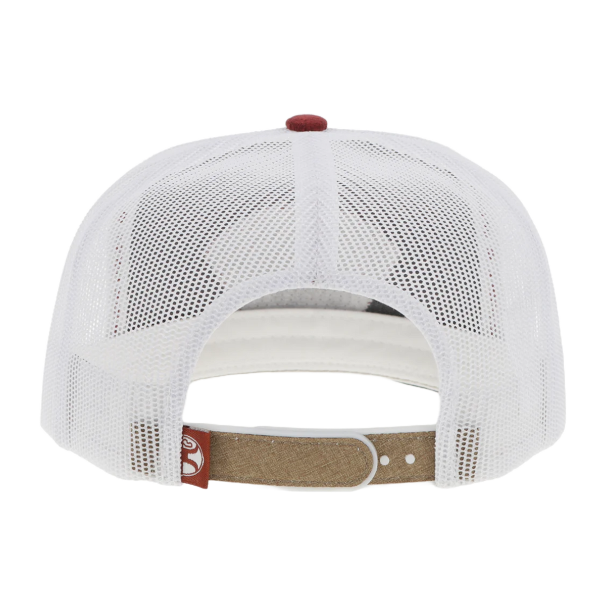 Hooey Youth Punchy Graphic Tan Western Trucker Cap 5032T-TNWH-Y