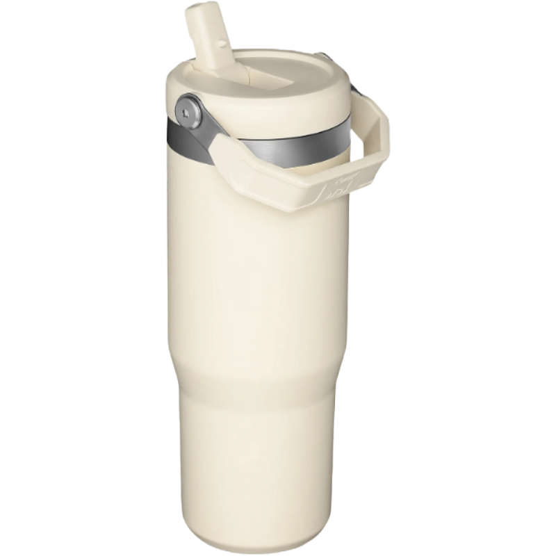 Stanley The Ice Flow™ Flip Straw Cream 30oz Tumbler 10-09993-112