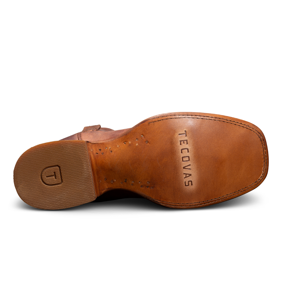 Tecovas Men's The Doc Goat Scotch Brown Square Toe Western Boots 10031