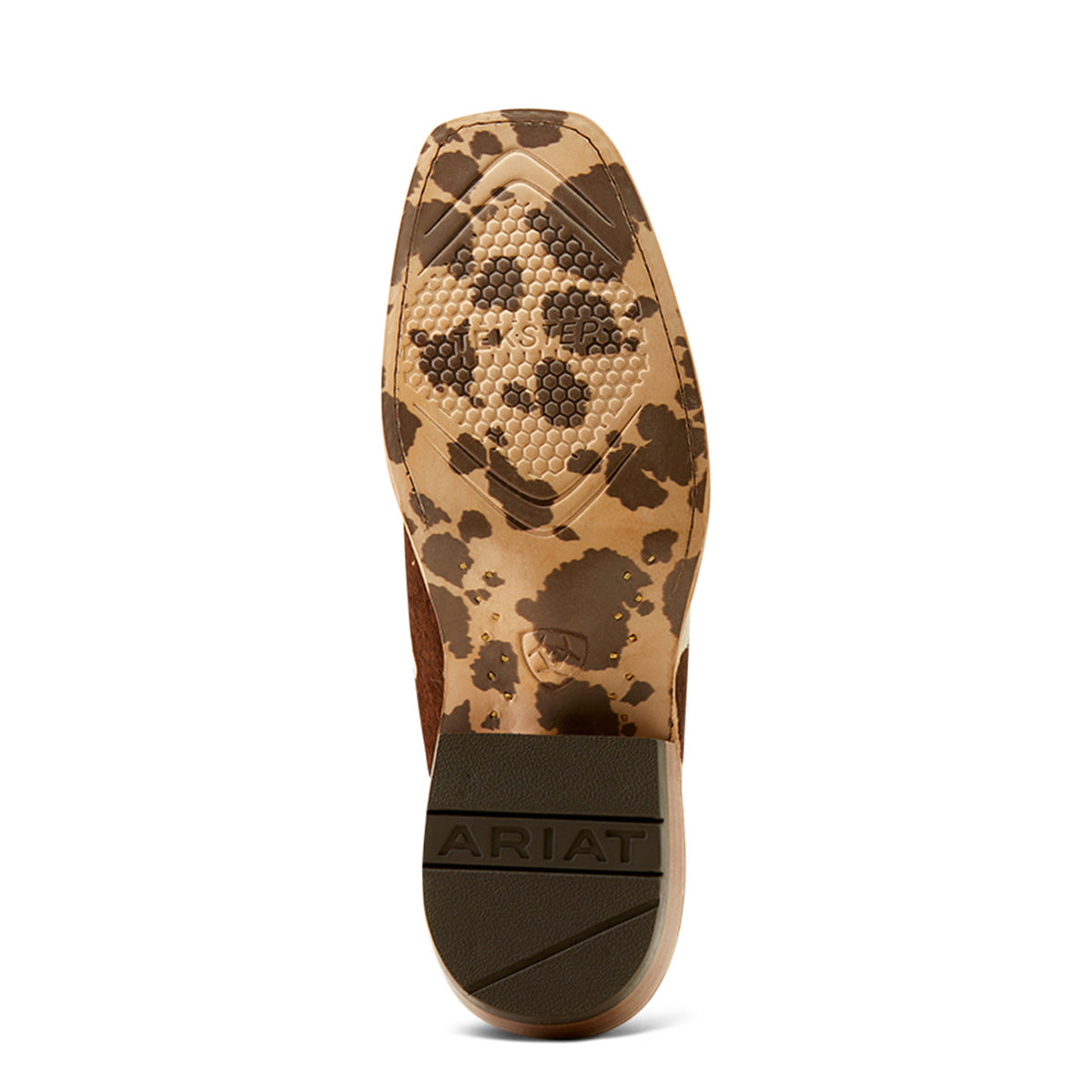 Ariat Ladies Futurity Colt Cowtown Hair On Red Square Toe Boots 100510