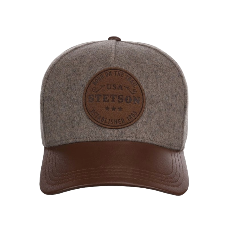 Stetson Men's Cashmere Brown Ball Cap 11-077-0102-0099