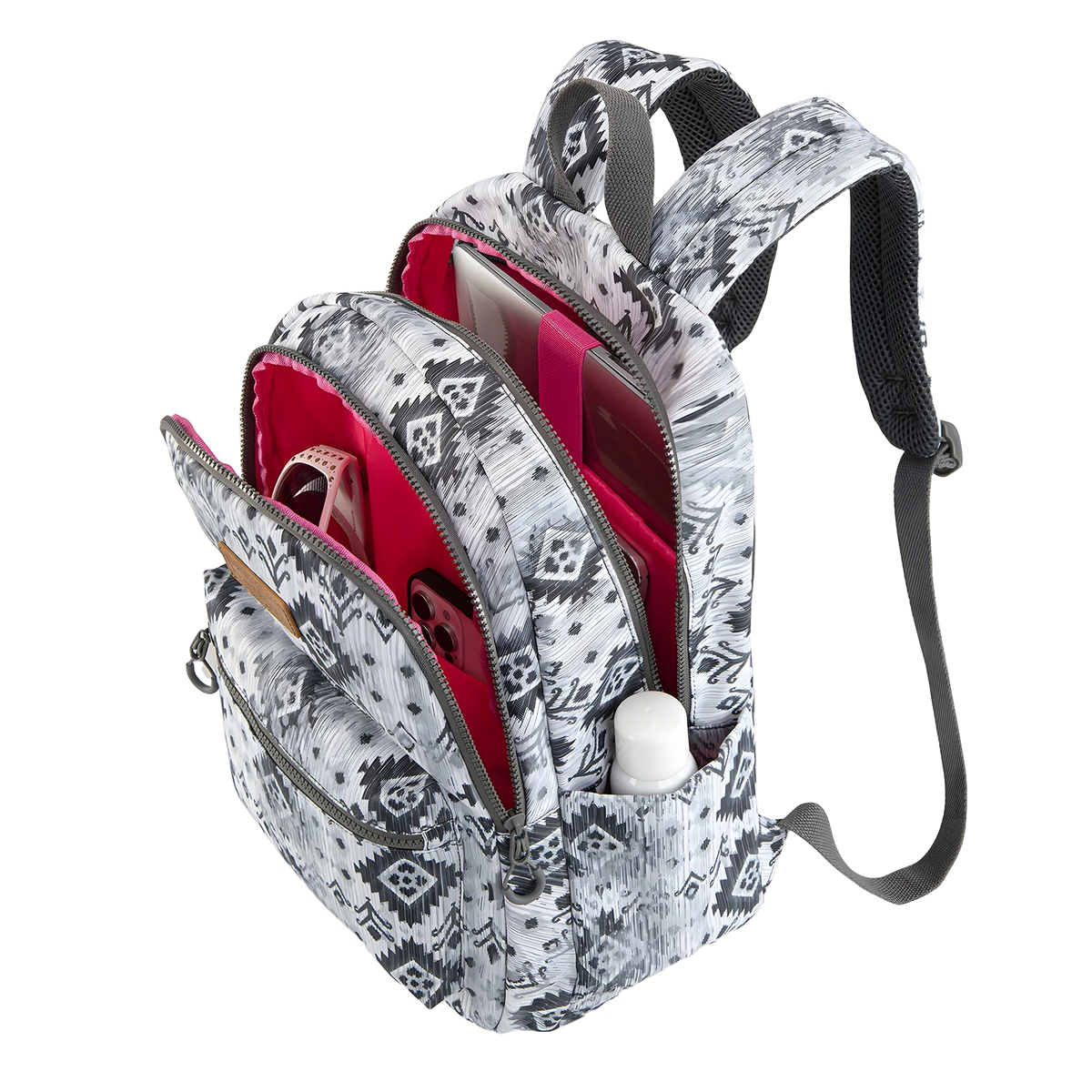 Wrangler Ladies Aztec Print Black Backpack WG2206-9110BK