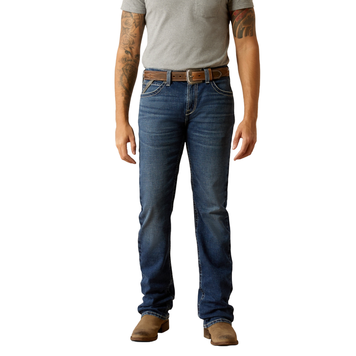 Ariat Men's M7 Slim Wesley Straight Leg Kenny Denim Jeans 10058932