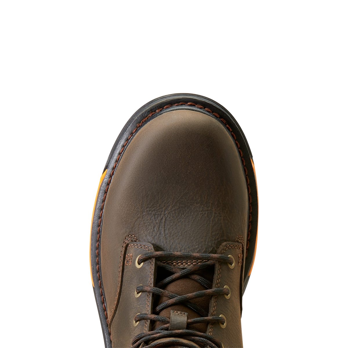 Ariat Men's Big Rig 6" Iron Coffee Waterproof Work Boot 10042551