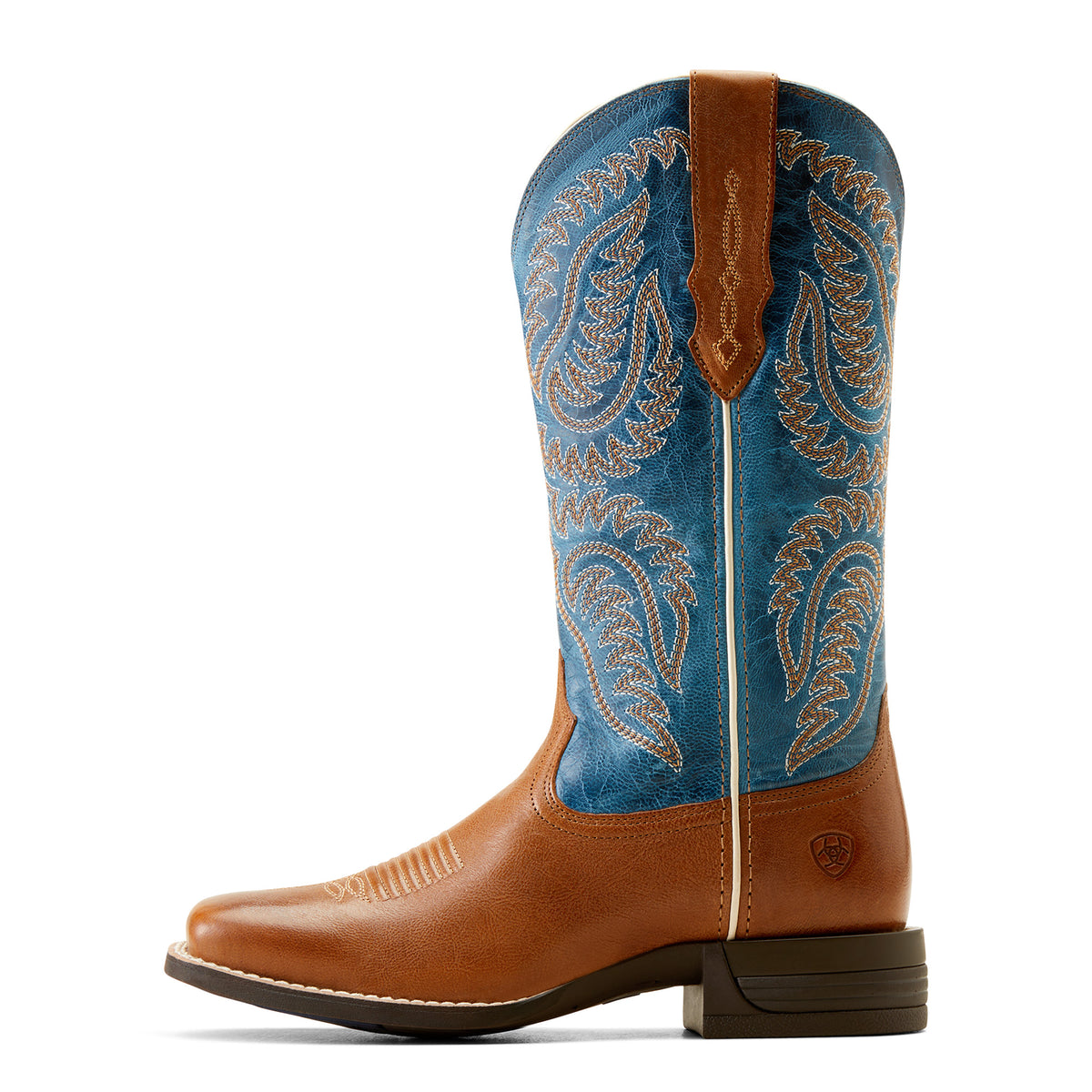 Ariat Ladies Cattle Caite Stretchfit Roasted Peanut Western Boots 1005