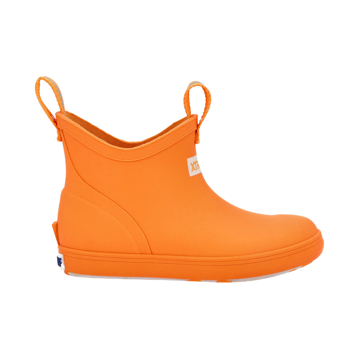 XTRATUF Big Kids Neon Orange Ankle Deck Boot XKAB700Y