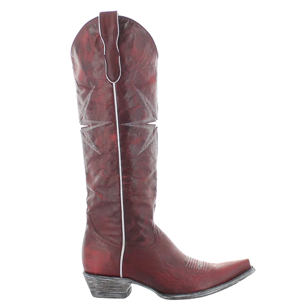 Old Gringo Ladies Galilea Yippee Ki Yay Vesuvio Wine Tall Boots YL4016