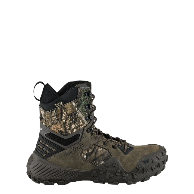 Irish Setter Men's Vaprtrek Waterproof Camouflage Hunting Boots 3941