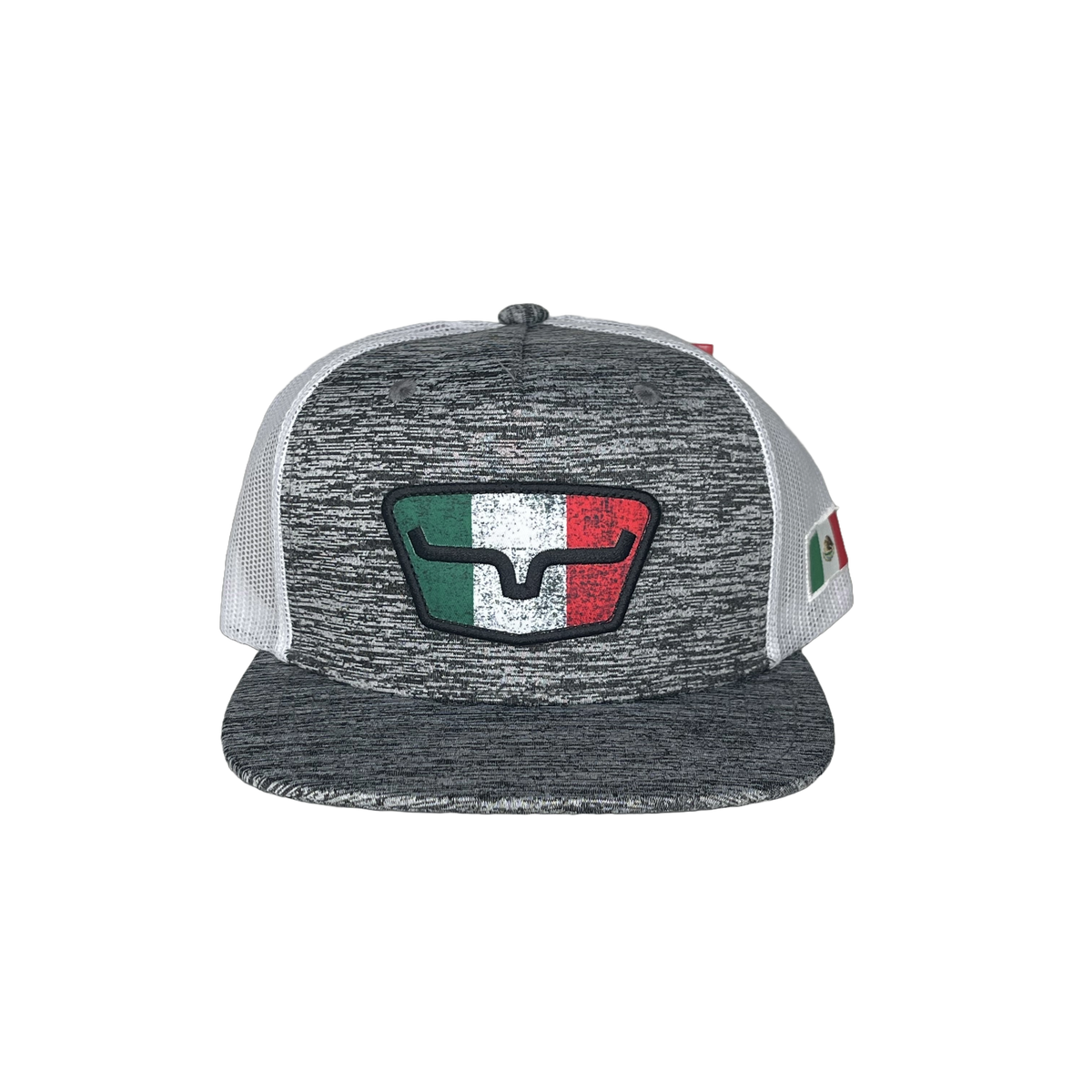 Kimes Ranch Mexico Flag Charcoal Heather Snap Back Hat UHA0000143-HC