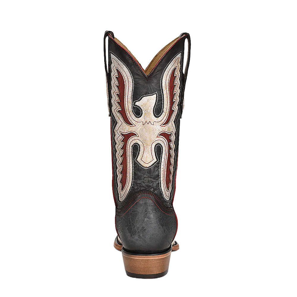 Corral Men's Navy Blue Leather Thunderbird Western Boots C3987
