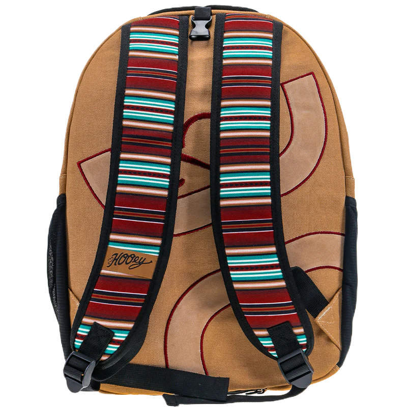 Hooey "Recess" Tan & Serape With Black Backpack BP051TNSP
