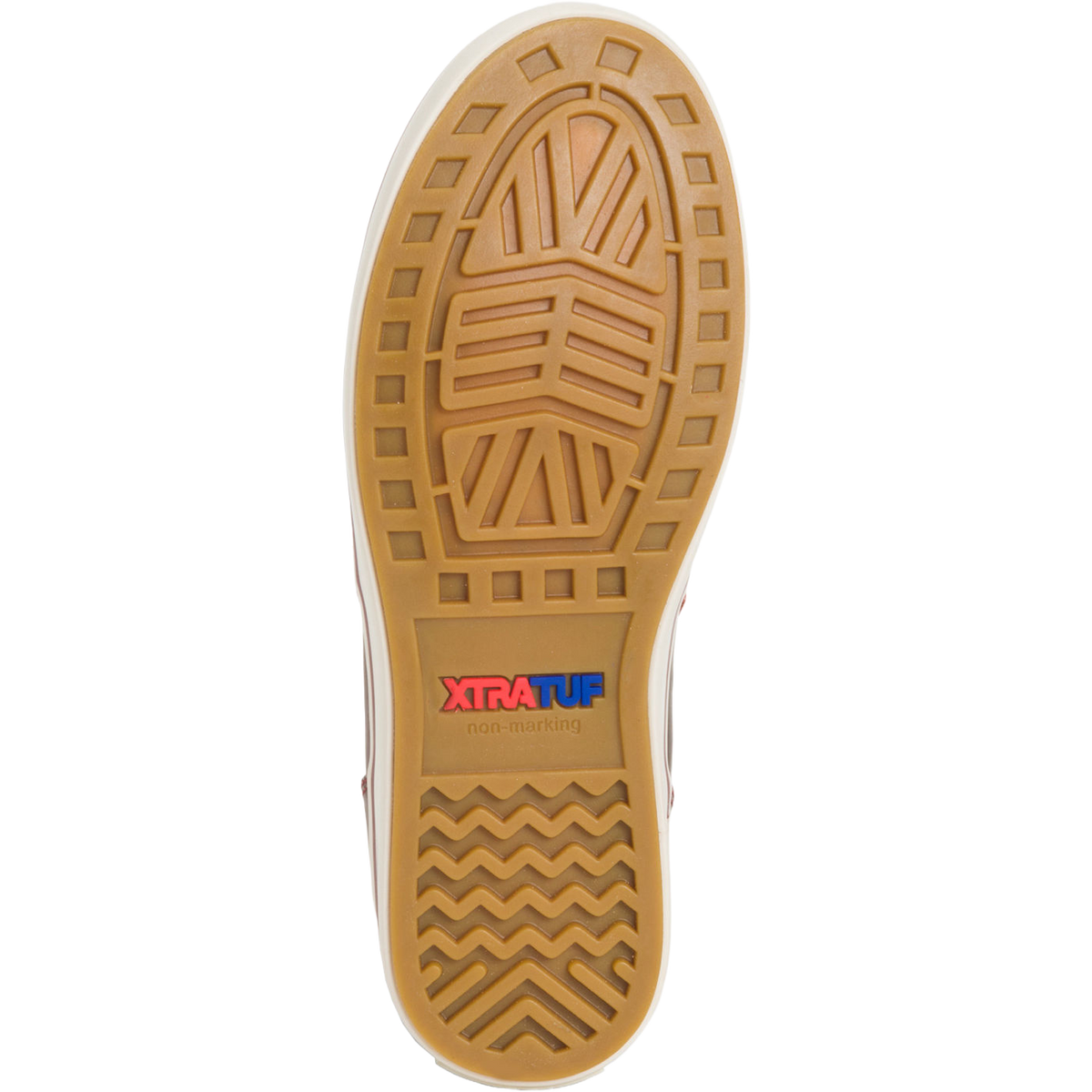 XTRATUF Ladies 6 inch Red Leather Ankle Deck Boot XWAL600