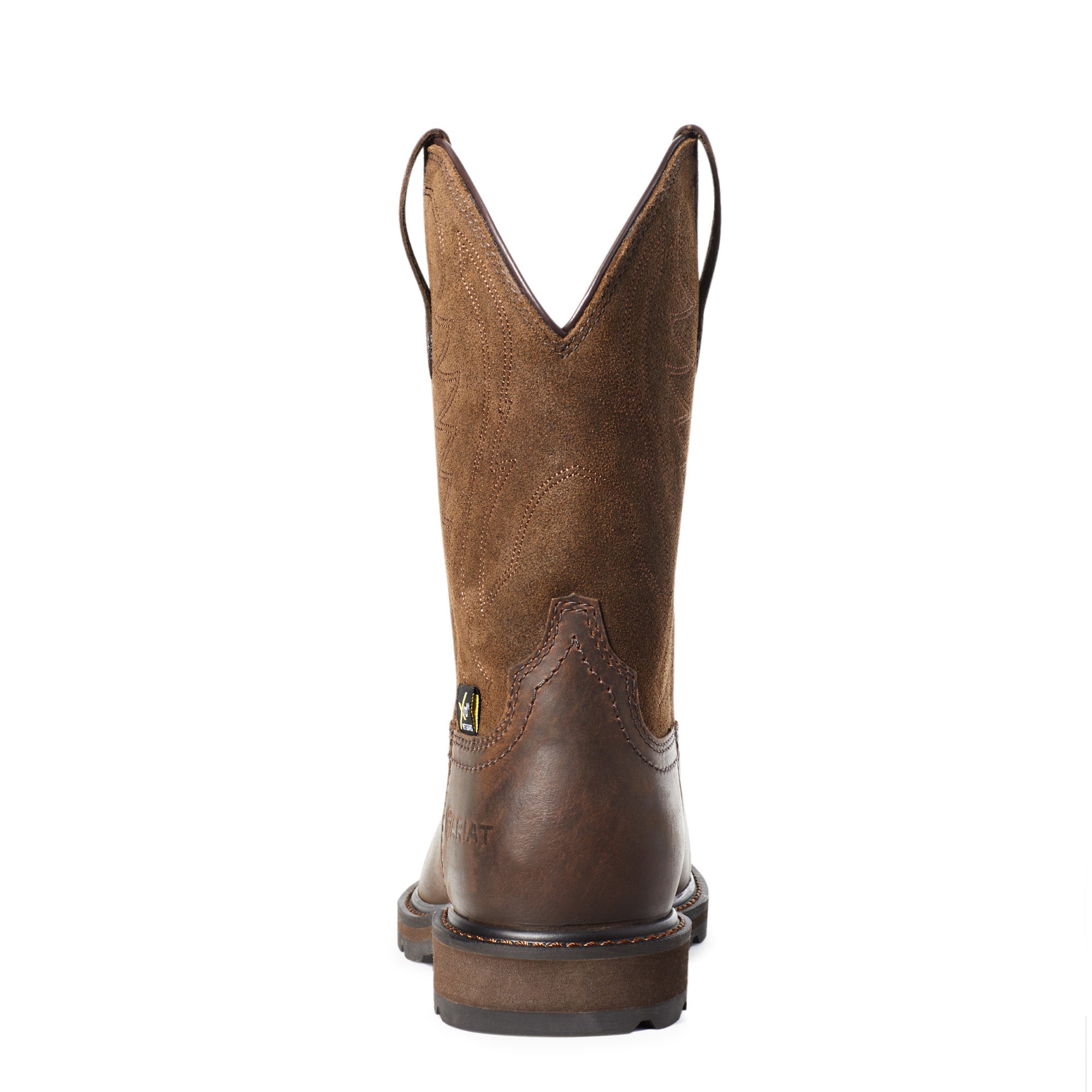 Ariat Men's Groundbreaker Met Guard Brown Steel Toe Work Boots 1003610