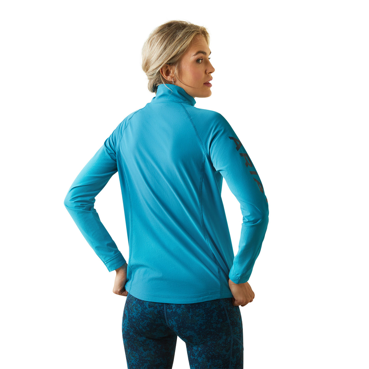 Ariat® Ladies Agile Softshell Mosaic Blue Jacket 10043492