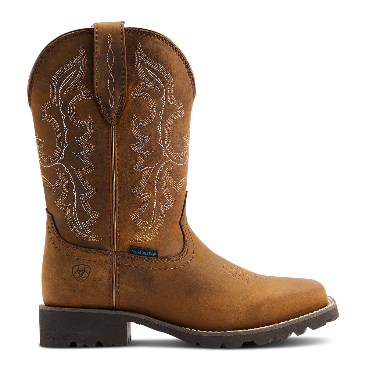 Ariat Ladies Unbridled Rancher H2O Oily Distressed Tan Boots 10044437