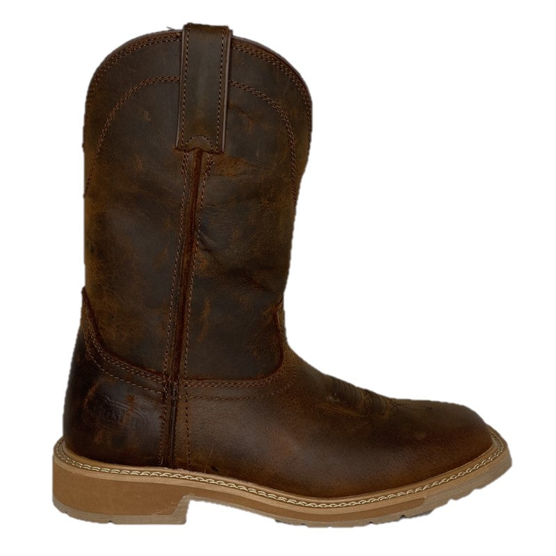Justin® Men's Buster Pecan Brown Water Buffalo Work Boots SE3100