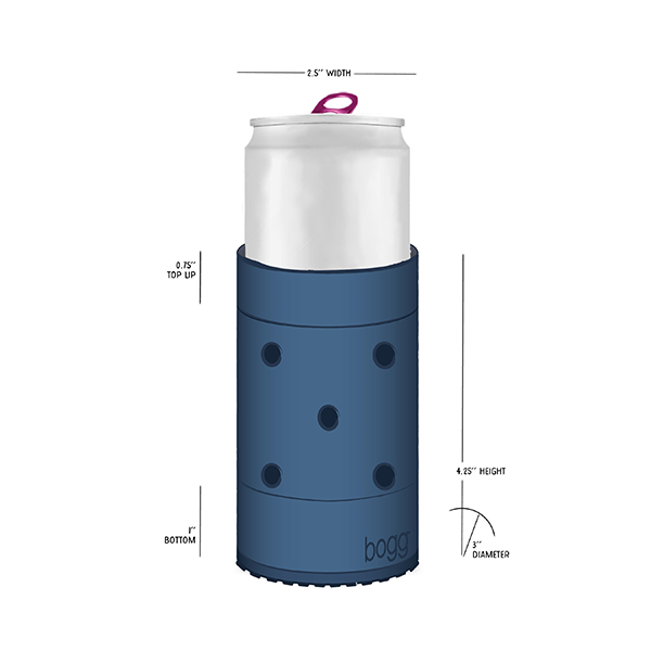 Bogg Bag Boozie Slim Navy Koozie BBS-NVY
